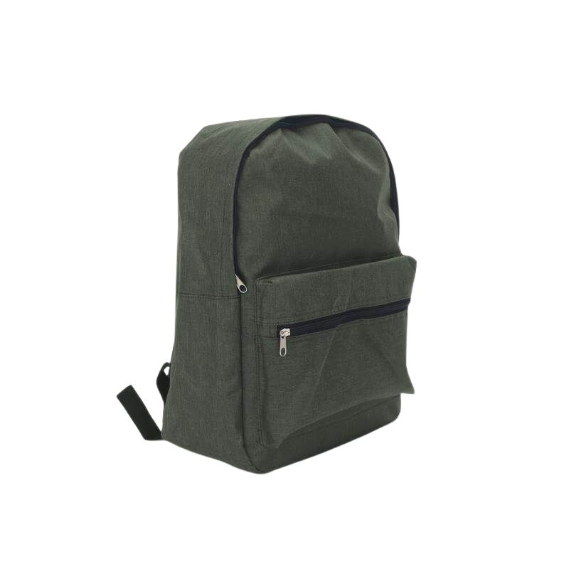 AKBEZ - Promotional 15" 300D Polyester Backpack - Green | Saudi Gifts